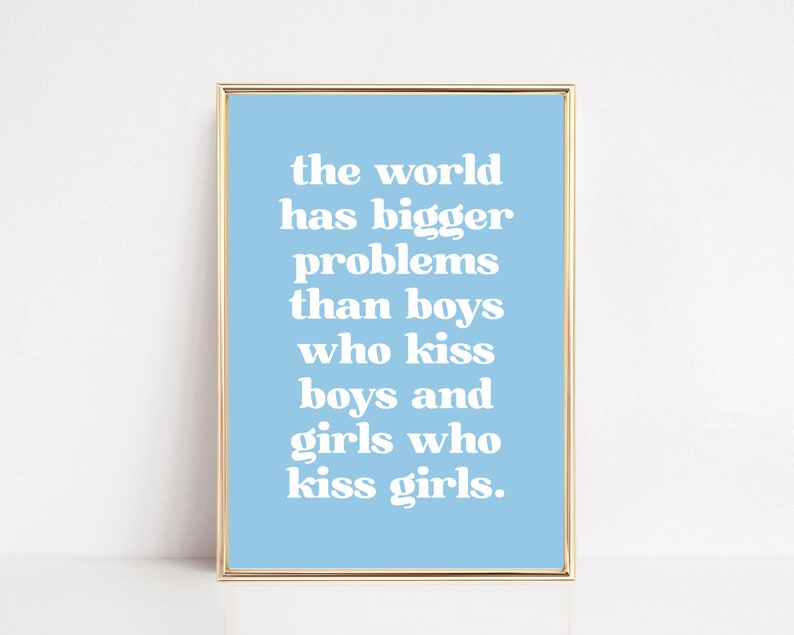 Pride Wall Art 9 PRINTABLES Subtle Pride Decor Queer Art - Etsy