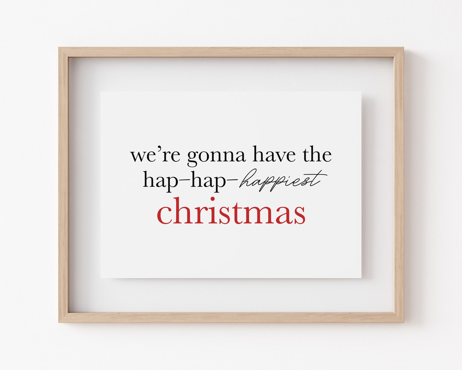 Funny Christmas Wall Art Set of 8 CHRISTMAS PRINTS Holiday - Etsy