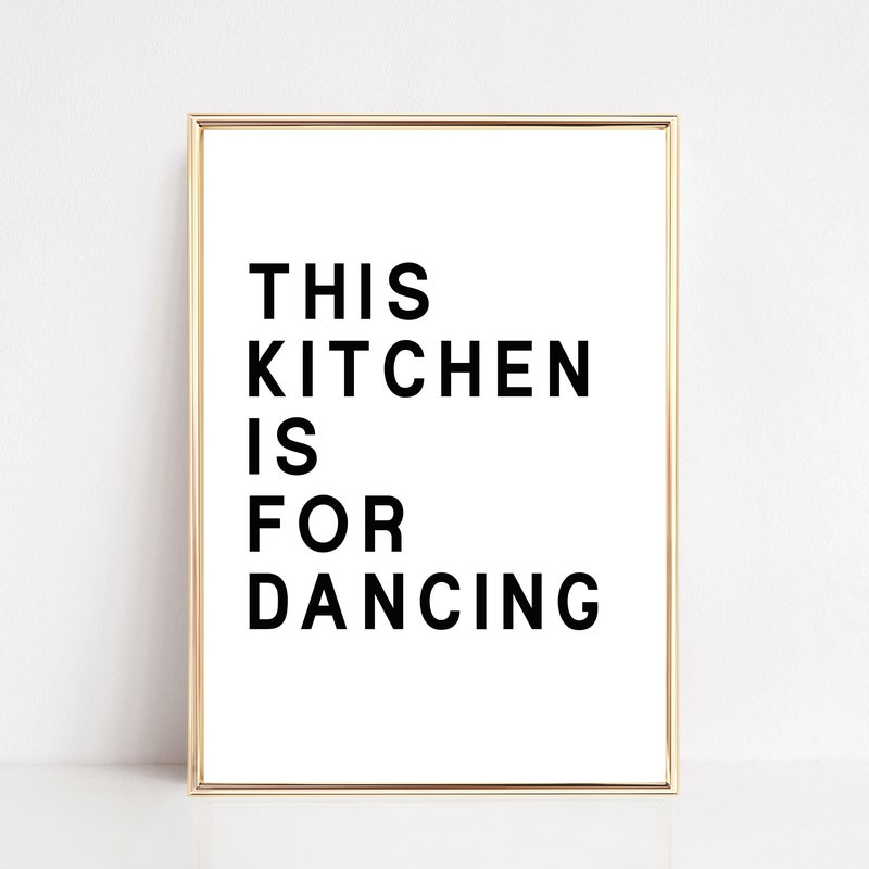 Kitchen Typography - Etsy