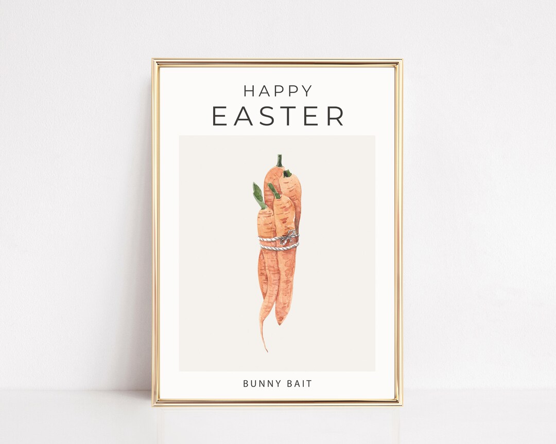 Boho Easter Decor | Easter Printable Wall Art | Easter Print | Spring ...