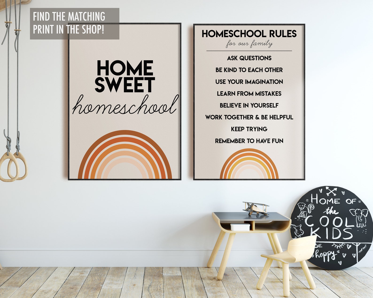 Homeschool Rules Printable Homeschool Classroom Homeschool | Etsy