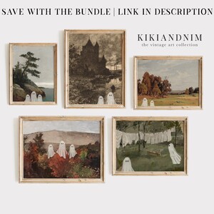 Vintage Laundry Room Decor | Halloween Ghost Print | Funny Halloween ...