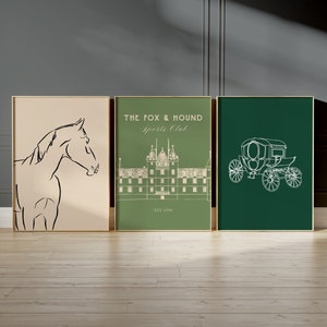 Old Money Aesthetic Printable Vintage Carriage Print - Etsy