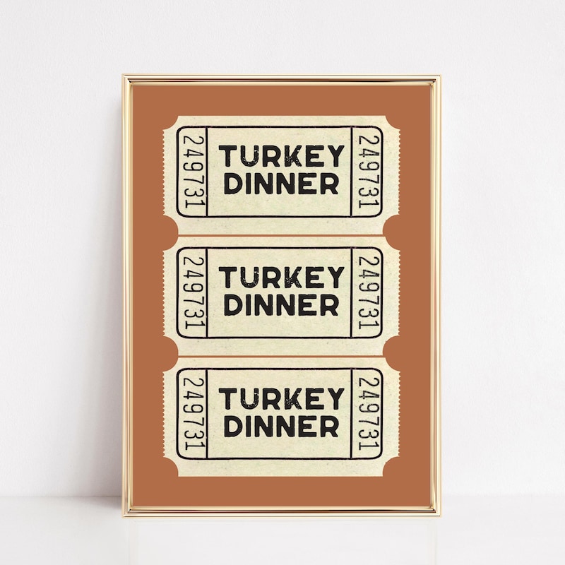 Turkey Dinner - Etsy