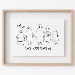 Minimalist Halloween Decor | 6 HALLOWEEN PRINTS | Neutral Halloween ...