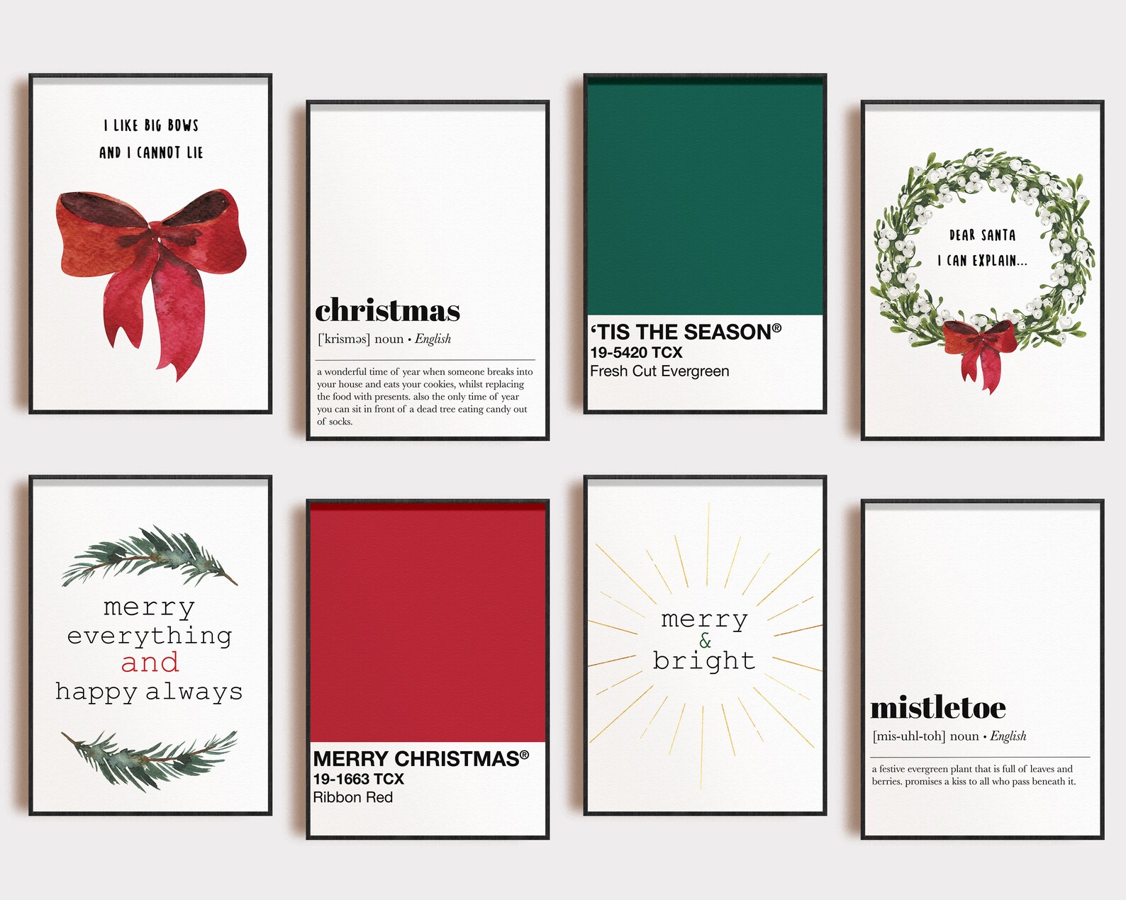 Christmas Prints Mega Bundle 65 CHRISTMAS PRINTABLES Cozy - Etsy