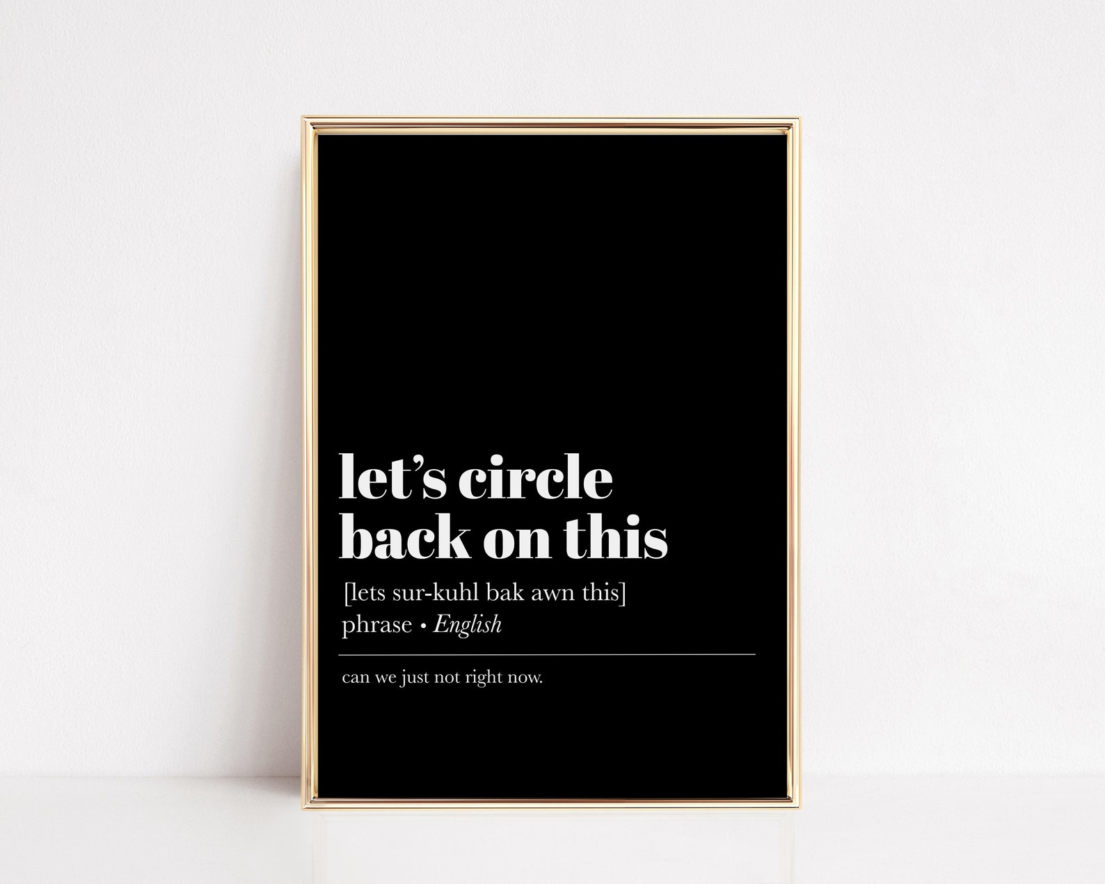 Funny Definition Print Home Office Decor Printable Wall - Etsy