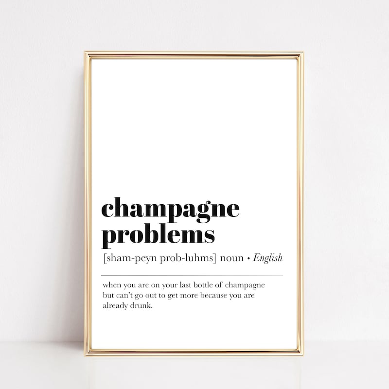 Champagne Wall - Etsy