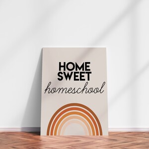 Home Sweet Homeschool Printable Home Sweet Homeschool Sign Home School ...