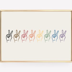 Subtle Pride Wall Art LGBT Pride Decor Pride (Instant Download) - Etsy