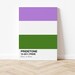 Genderqueer Pride Print Gay Pride Decor Genderqueer Pride - Etsy