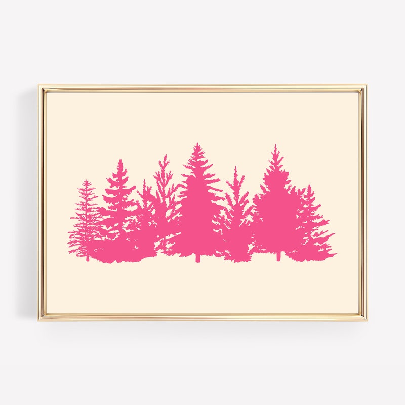 Pink Christmas Printables - Etsy