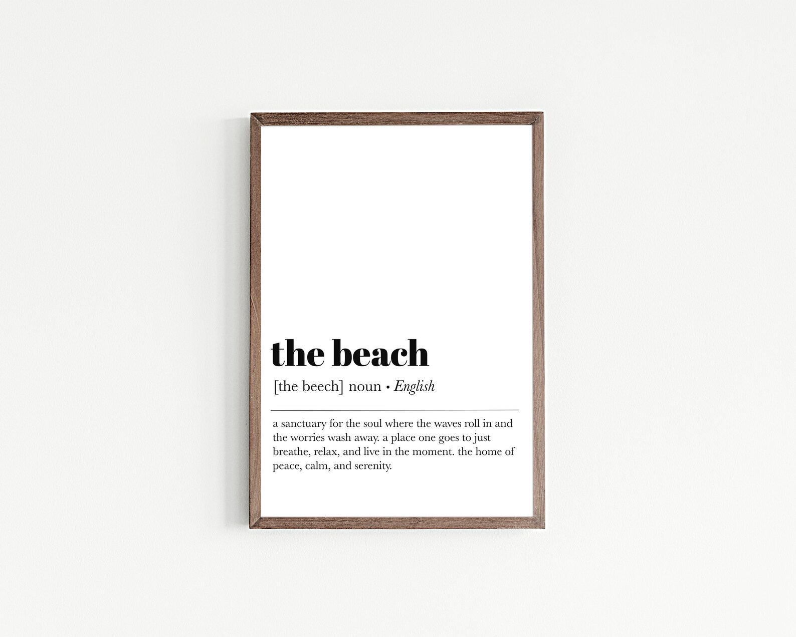 Beach Definition Print Beach House Decor Beach House Sign - Etsy