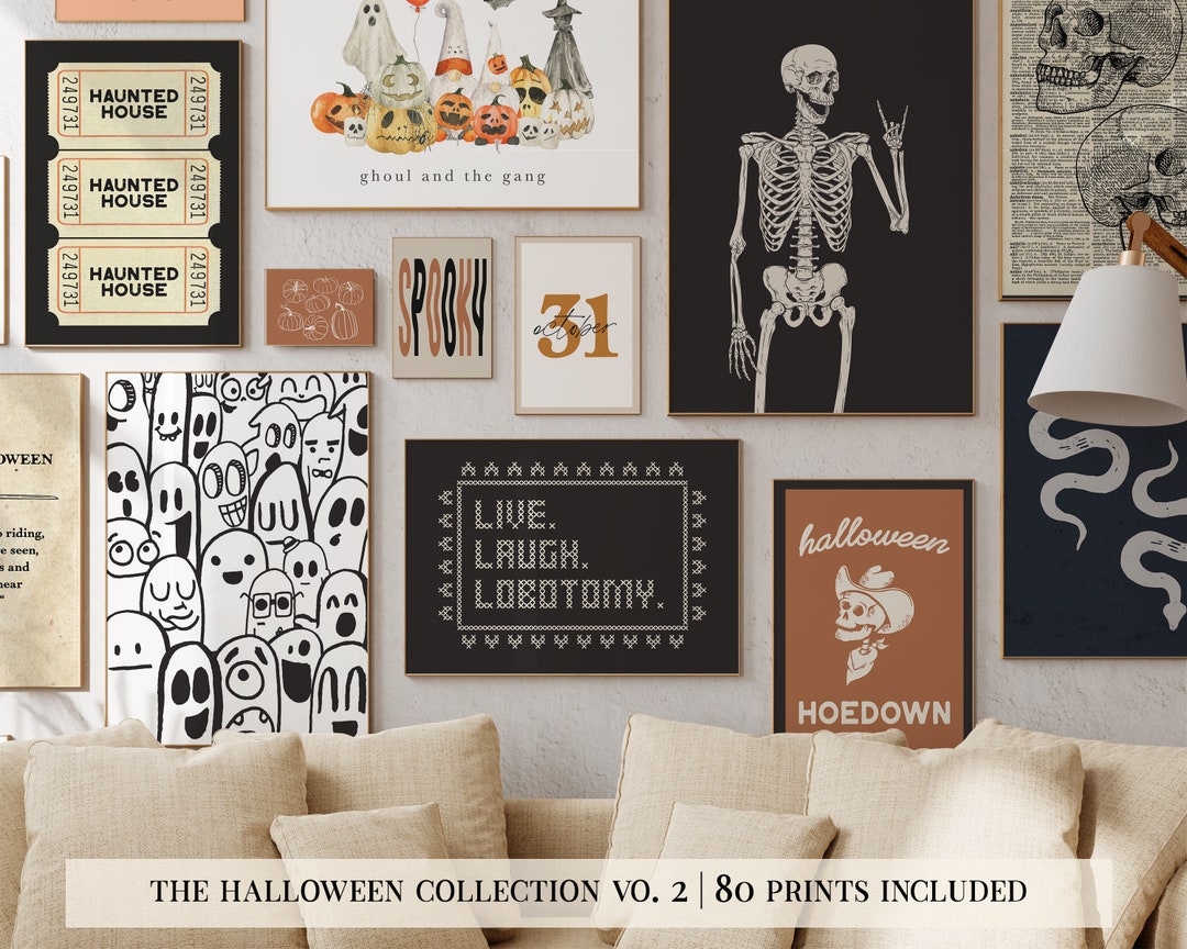 Halloween Mega Bundle Collection | 80 PRINTABLES | Halloween Decor ...