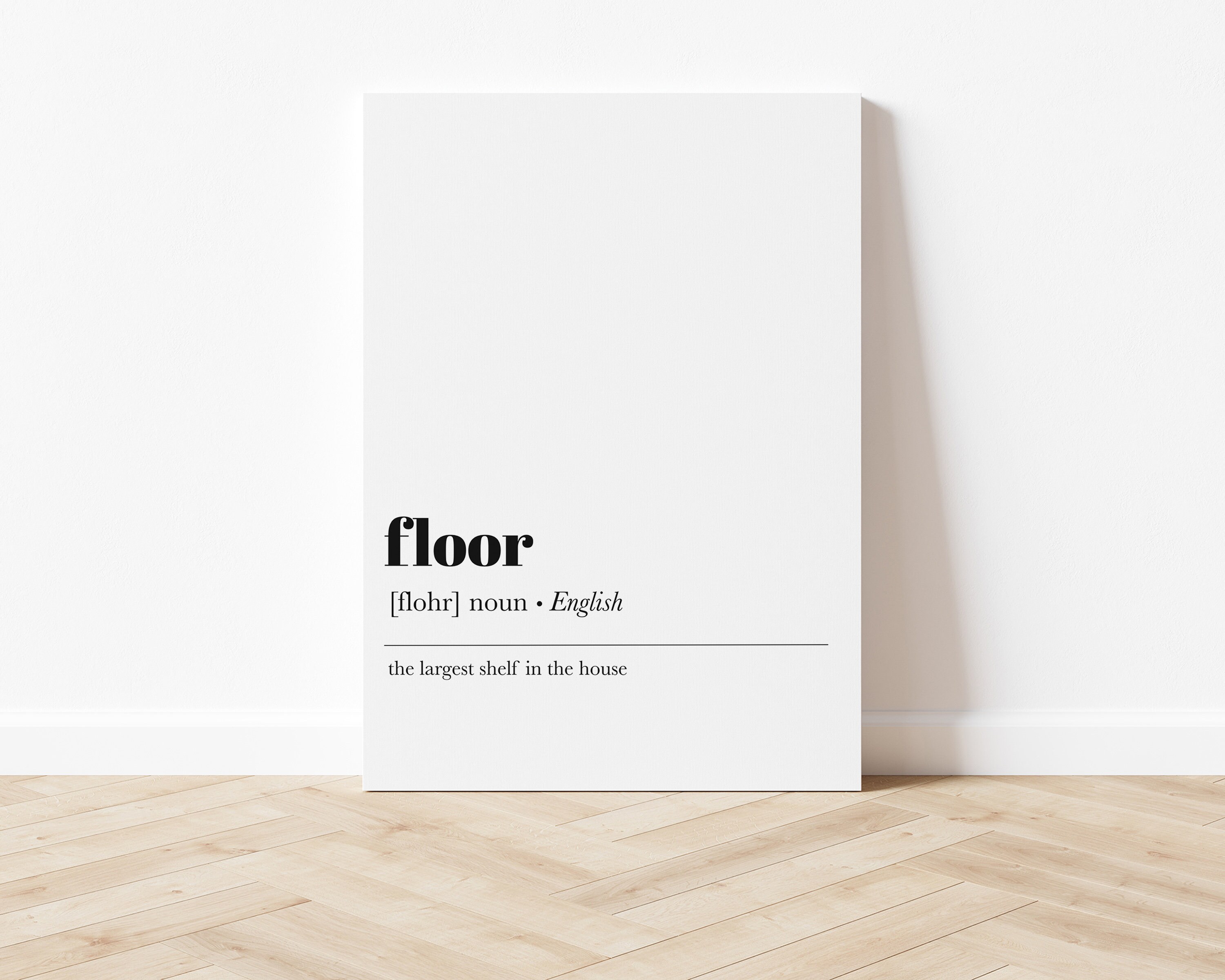 Floor Definition Print Funny Teen Boy Room Decor Teen Gift | Etsy