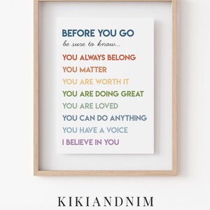 Growth Mindset Classroom Decor | Inspirational Poster | Affirmation ...