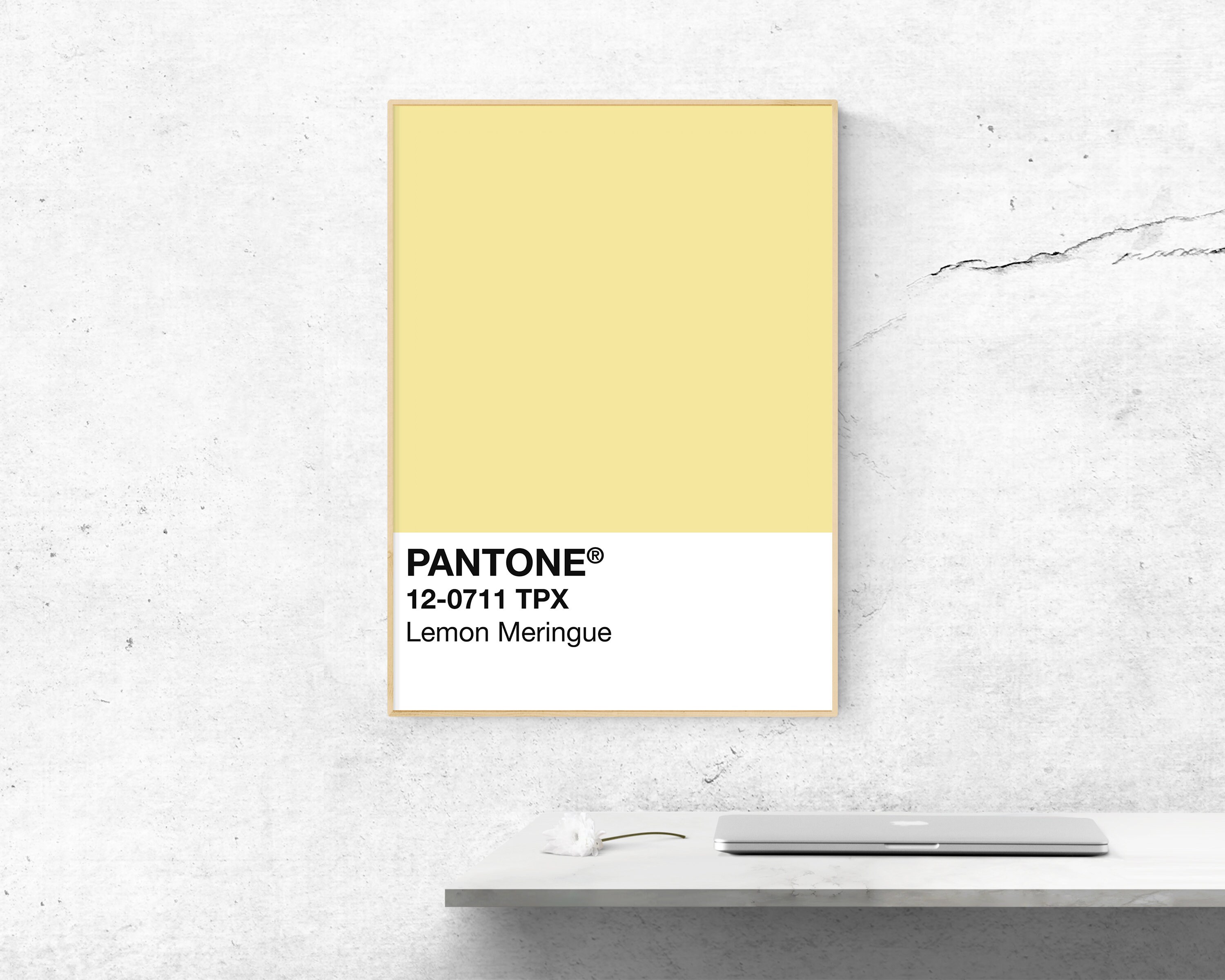 Pantone lemon meringue print pantone art pantone print | Etsy Pantone lemon meringue print pantone art pantone print | Etsy