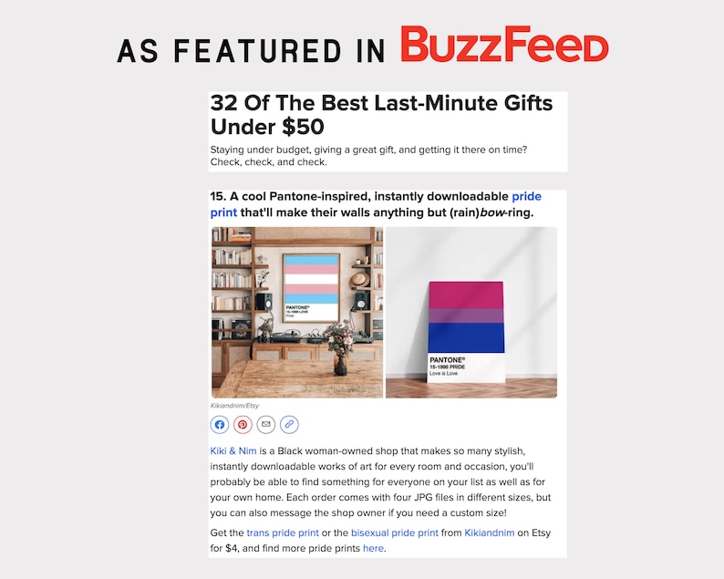 Pride Print LGBTQ Poster PRIDE Printable Wall Art Gay | Etsy