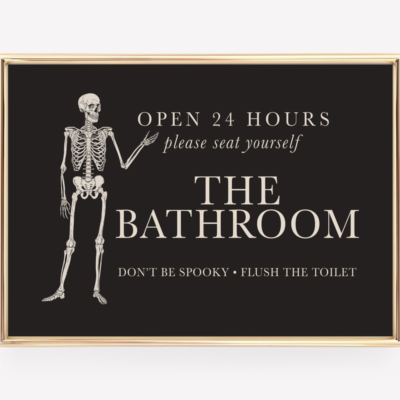 Halloween Bathroom Decor - Etsy