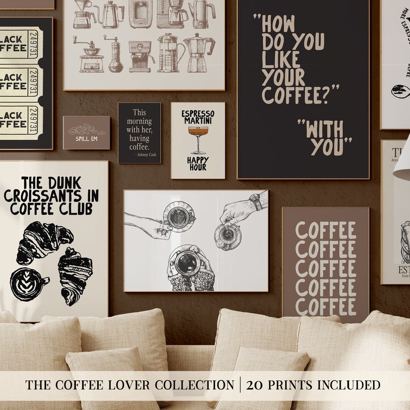 Coffee Poster - Etsy