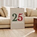December 25 Sign | Classic Christmas Decor | Christmas Wall Art ...