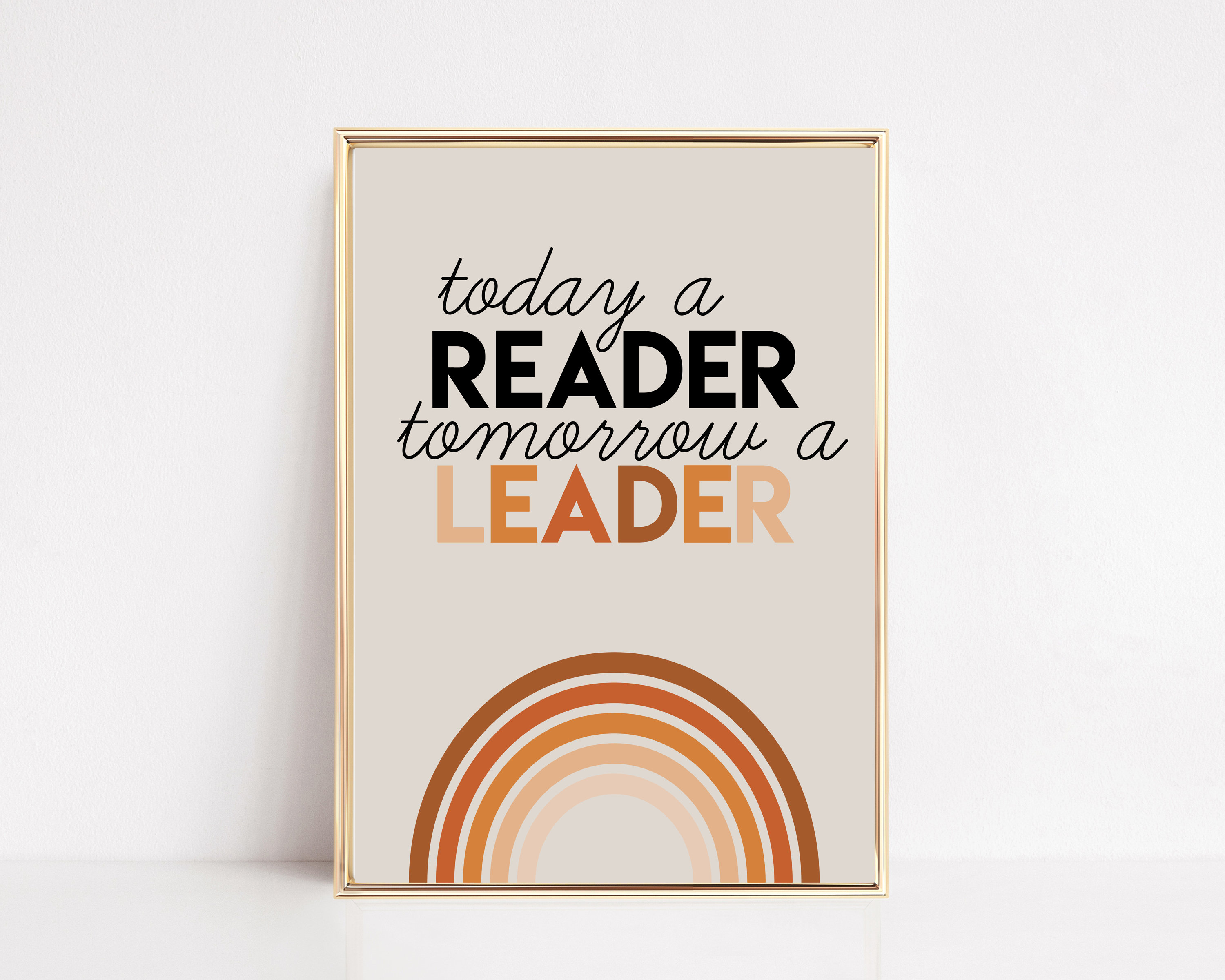 Wall Décor Prints Home & Living Set of 2 Prints Rainbow Today a Reader ...