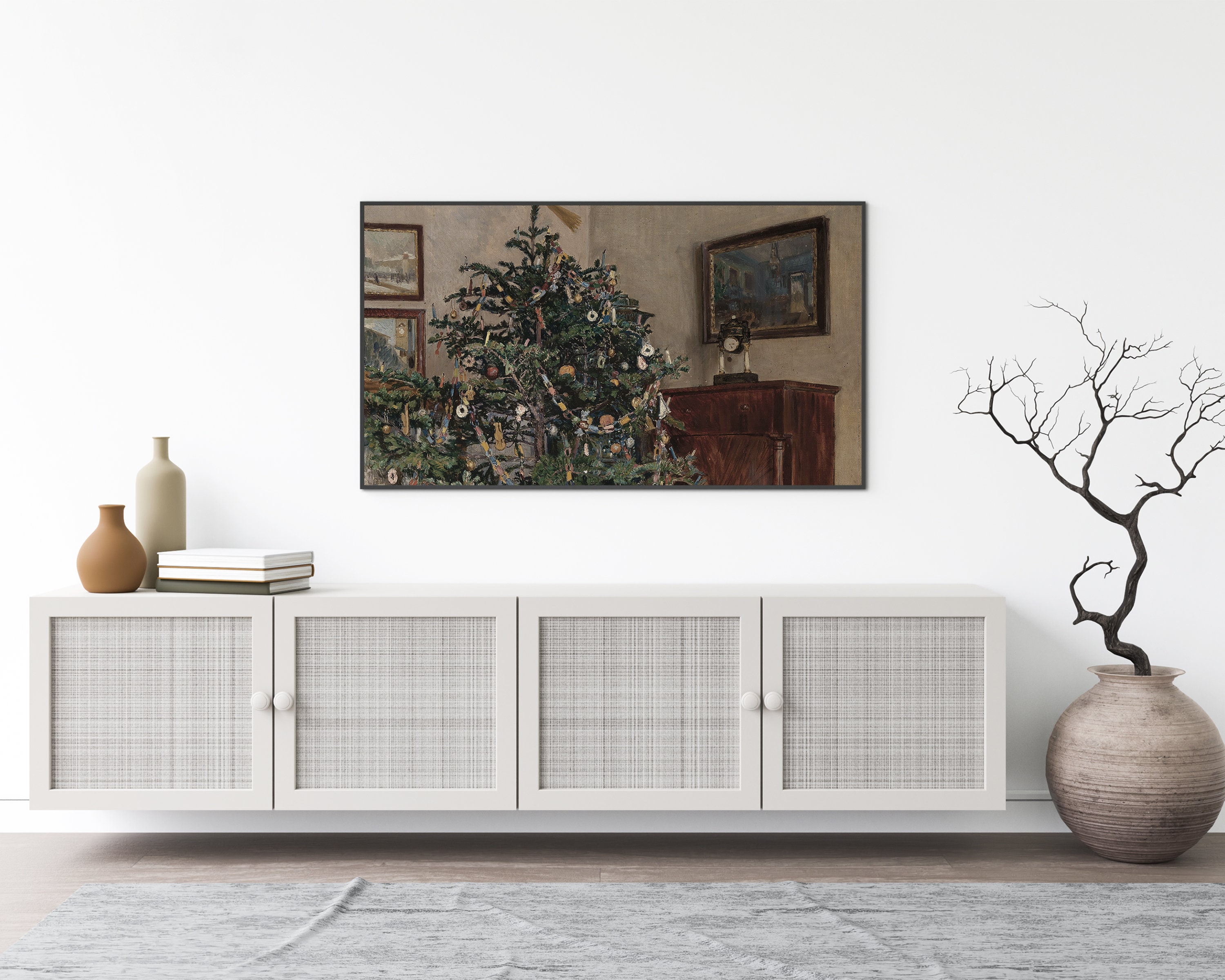 Christmas Frame Tv Art Samsung Frame Tv Art Christmas - Etsy