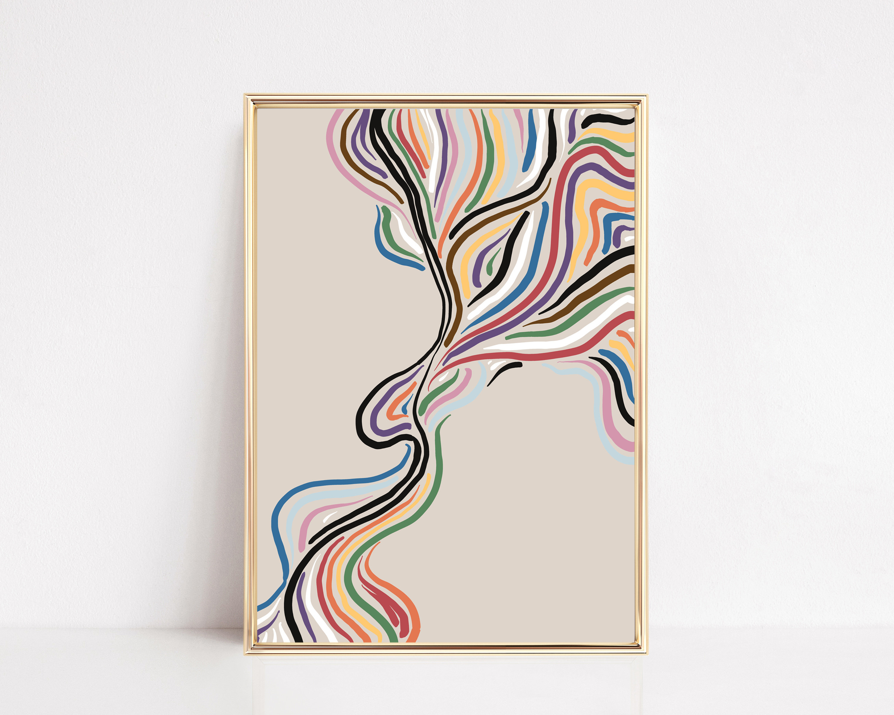 Subtle Pride Office Decor | LGBTQ Gift | Pride Home Decor | LGBT Pride ...