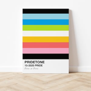 Queer Pride Print | Queer Pride Flag | Queer Gift | LGBTQ Poster ...