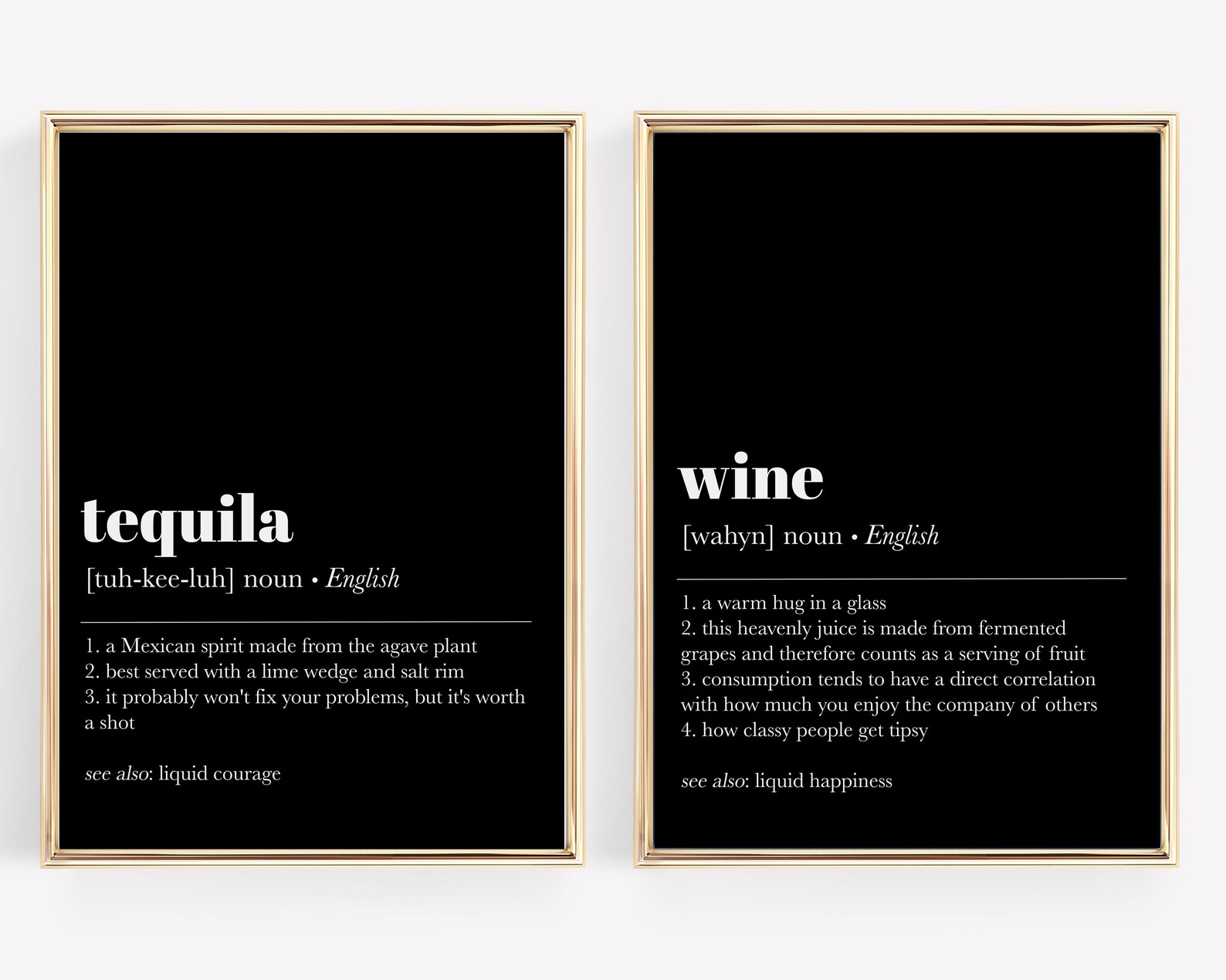 Bar Cart Prints Set of 10 PRINTABLES Alcohol Prints Bar - Etsy