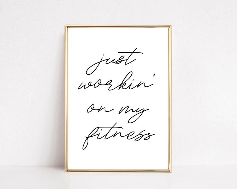 Gym Decor | Home Gym Wall Art | Luxury Home Gym Art | Gym Sign ...
