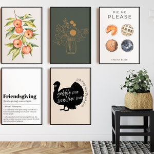Friendsgiving Decor 16 Friendsgiving Printables Fall Wall Decor MEGA ...