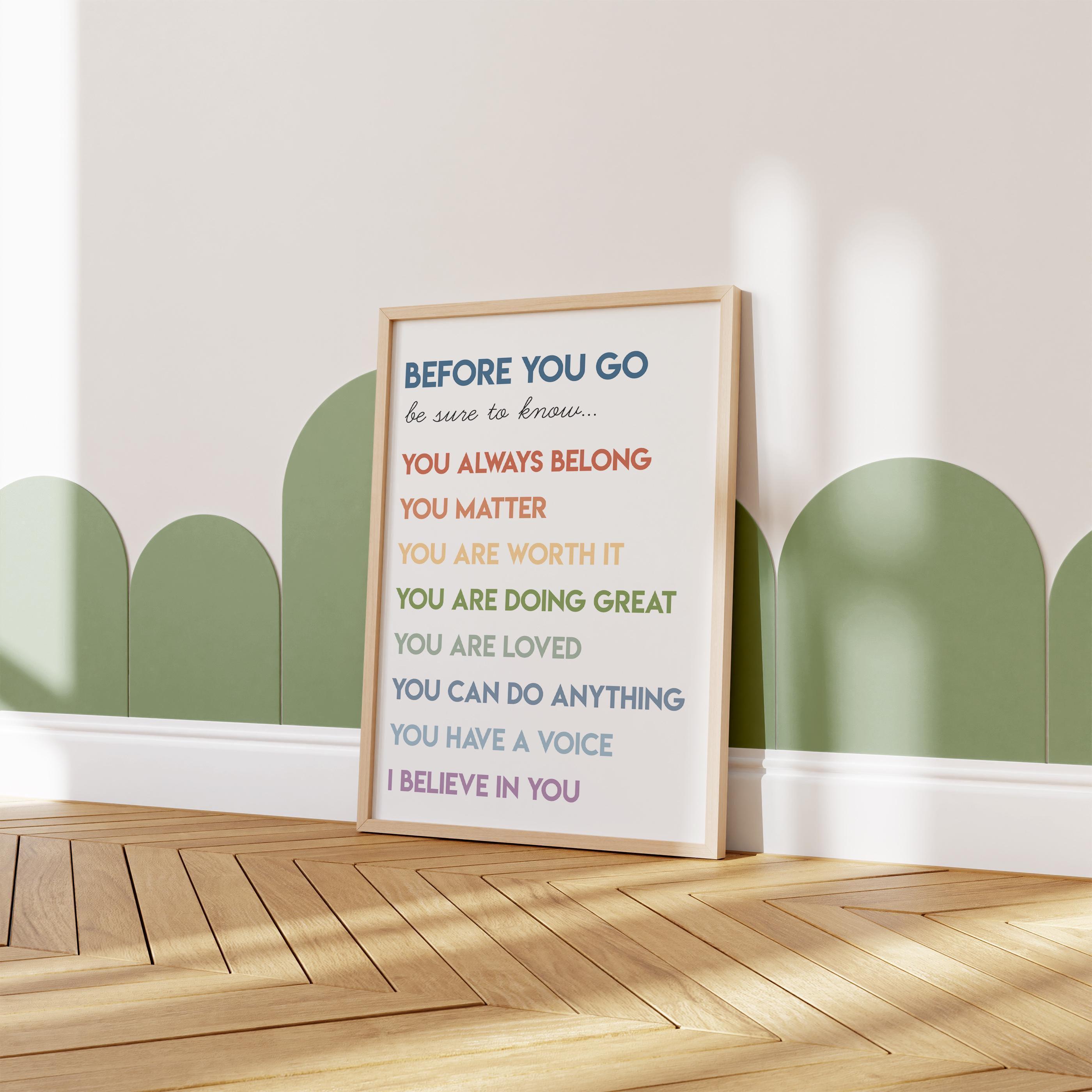Growth Mindset Classroom Decor | Inspirational Poster | Affirmation ...