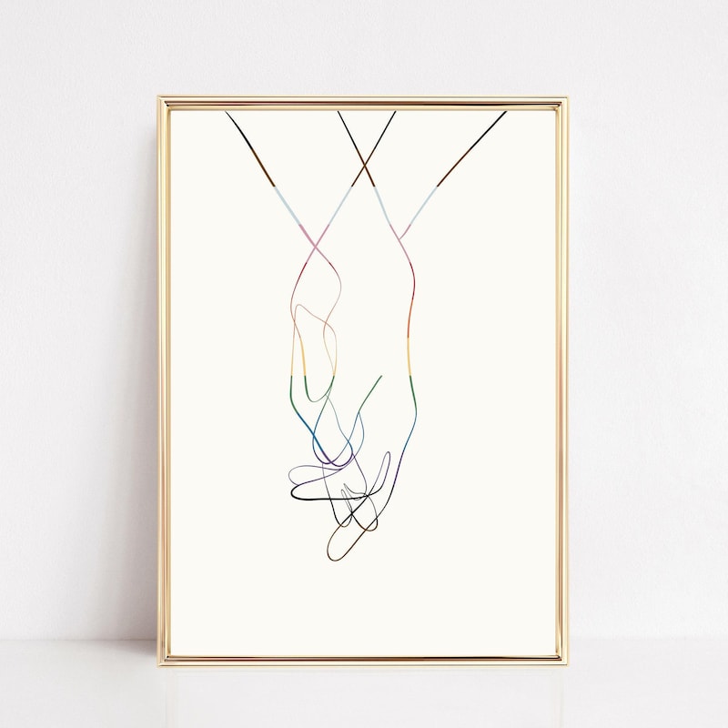 Subtle Queer Lgbt Art - Etsy UK