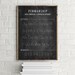 Penmanship Chart Educational Poster Homeschool Decor Neutral Classroom ...