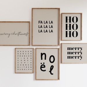 Christmas Prints Mega Bundle | 65 CHRISTMAS PRINTABLES | Cozy Christmas ...