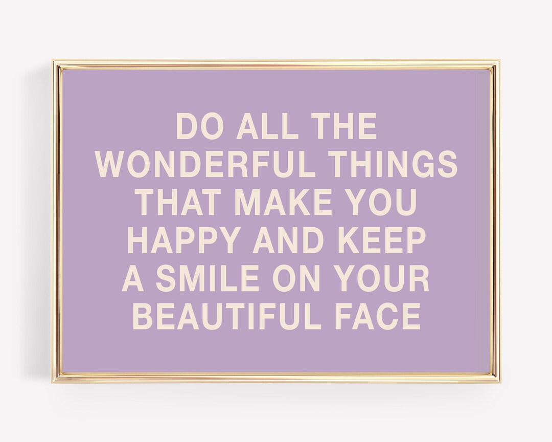 Danish Pastel Print | Affirmation Wall Art | Inspirational Art | Trendy ...