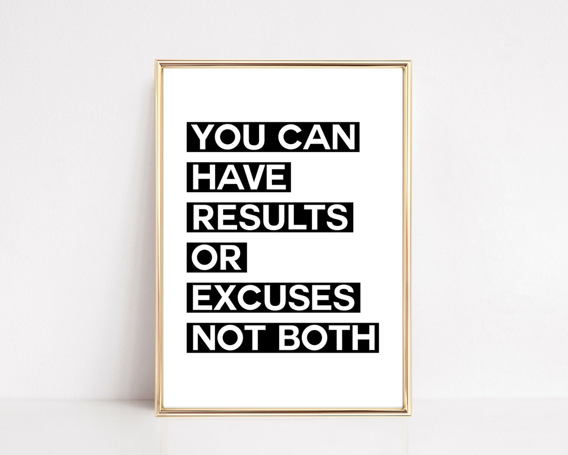 Gym Wall Art Home Gym Decor Motivational Sports Quote - Etsy