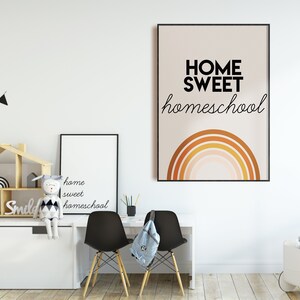 Home Sweet Homeschool Printable Home Sweet Homeschool Sign Home School ...