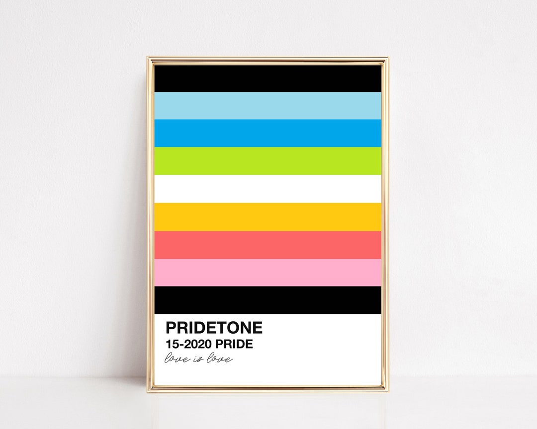 Queer Pride Print | Queer Pride Flag | Queer Gift | LGBTQ Poster ...
