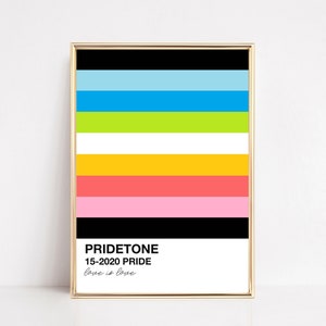 Queer Pride Print | Queer Pride Flag | Queer Gift | LGBTQ Poster ...