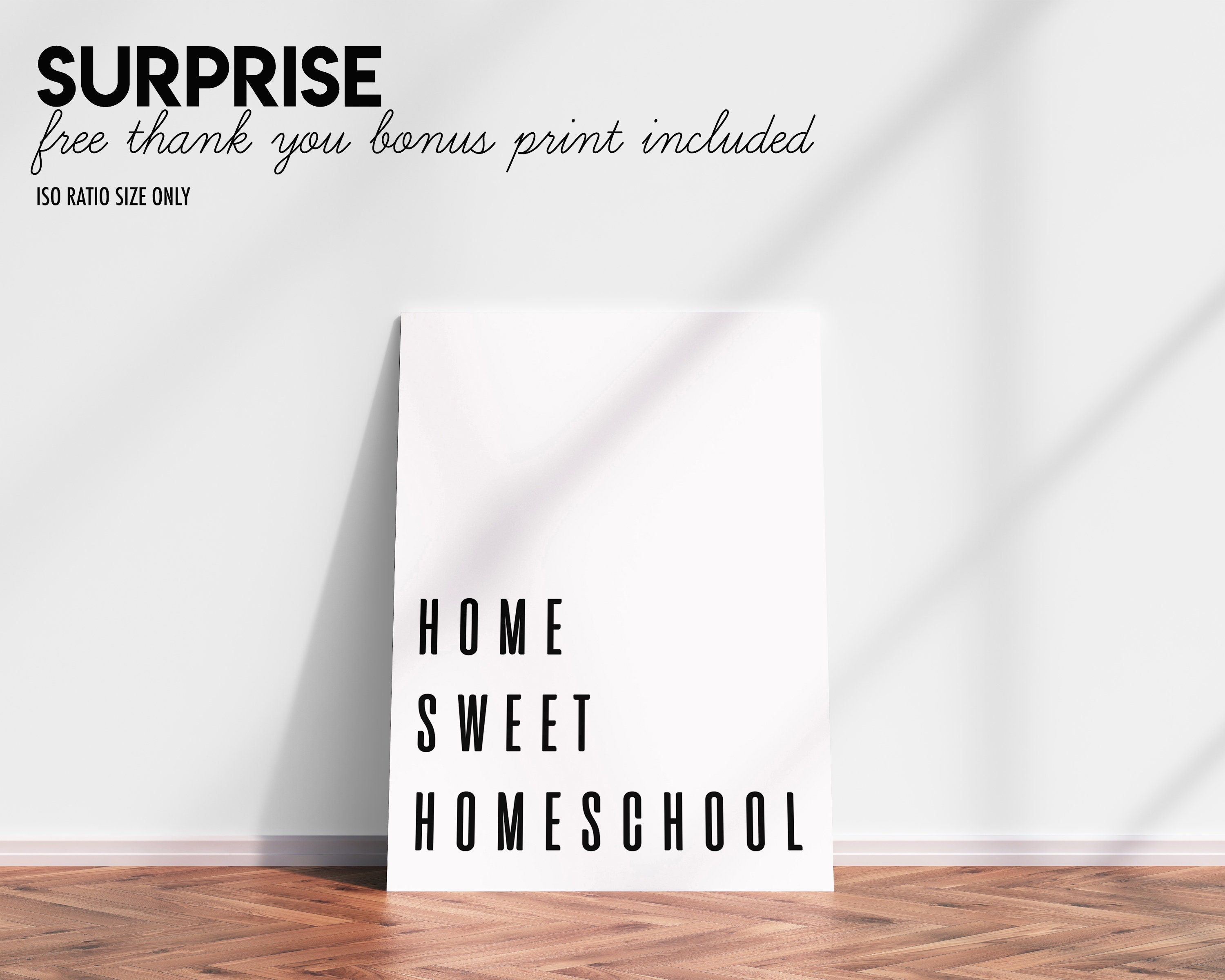 Set of 2 Classroom Posters Homeschool Printable Wall Art | Etsy