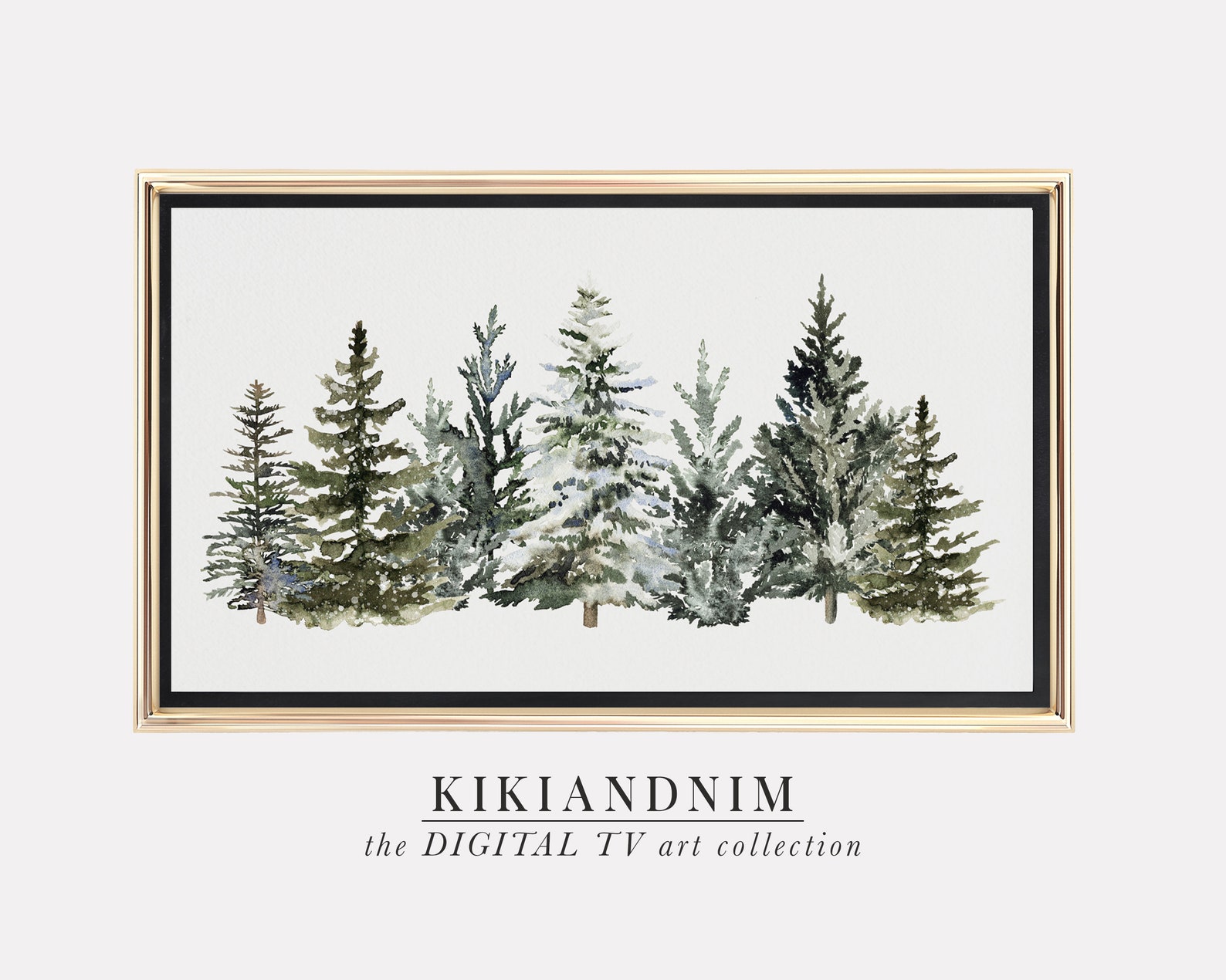 Christmas Frame Tv Art Set Winter Samsung Frame Tv Art - Etsy