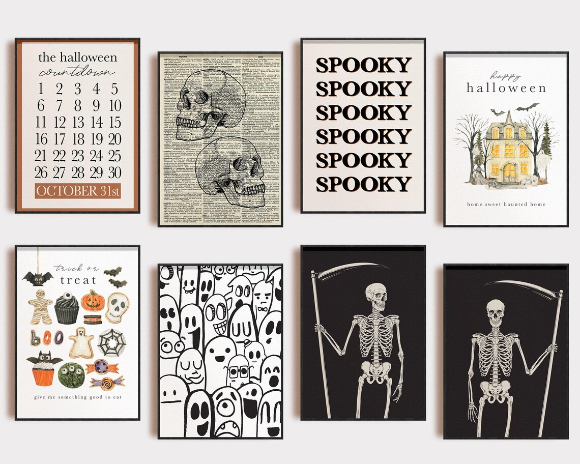 Halloween Mega Bundle Collection | 80 PRINTABLES | Halloween Decor ...