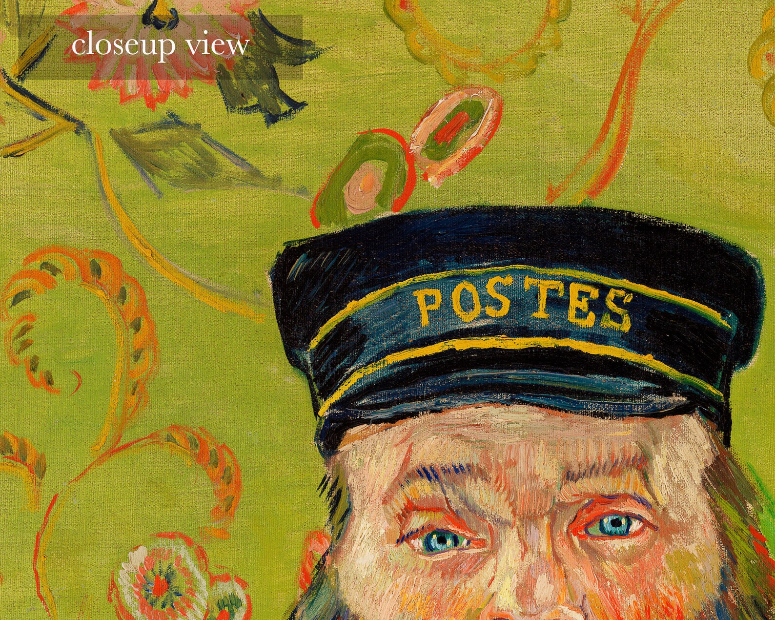 The Postman Vincent Van Gogh Print Colorful Poster - Etsy