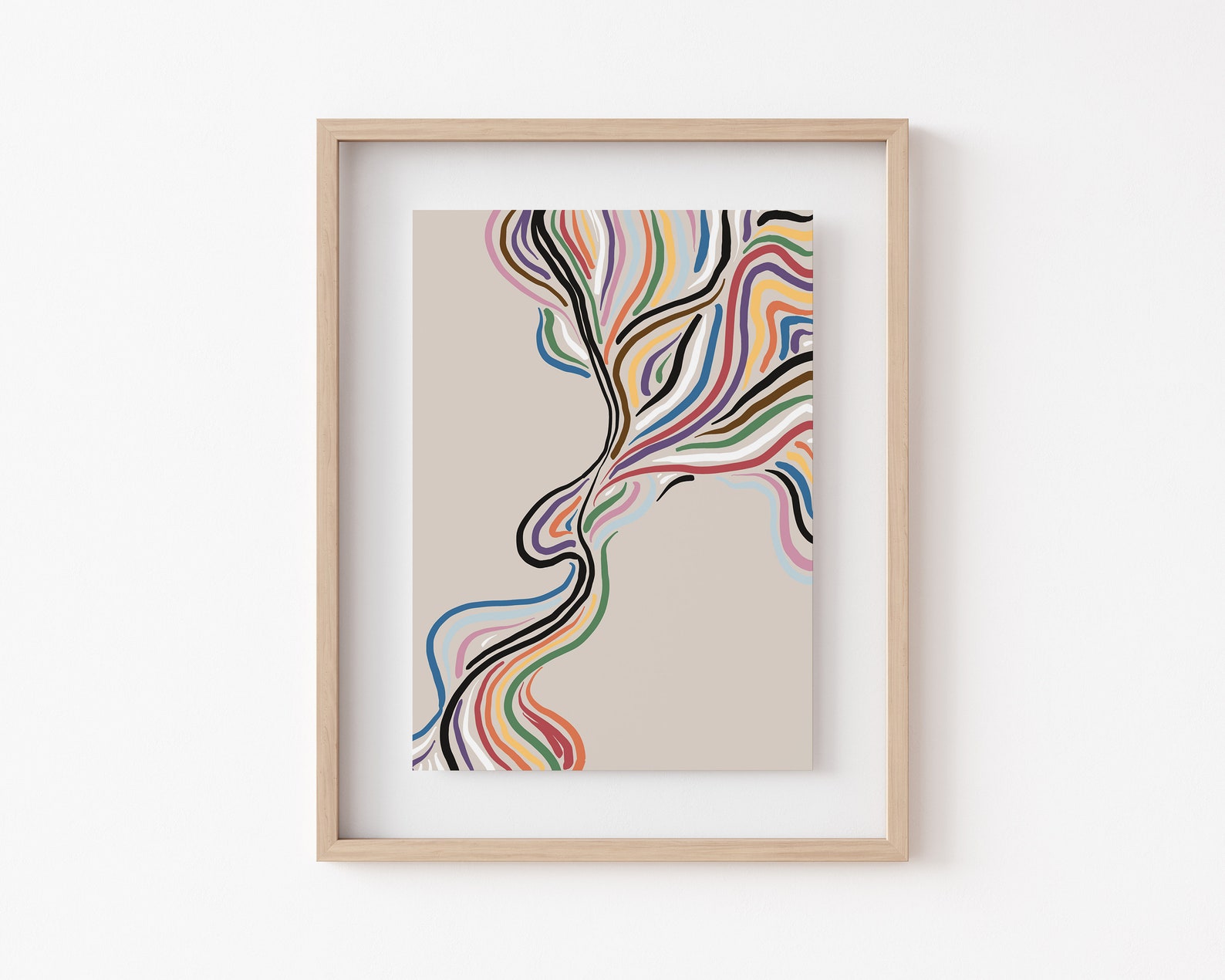 Subtle Pride Office Decor | LGBTQ Gift | Pride Home Decor | LGBT Pride ...
