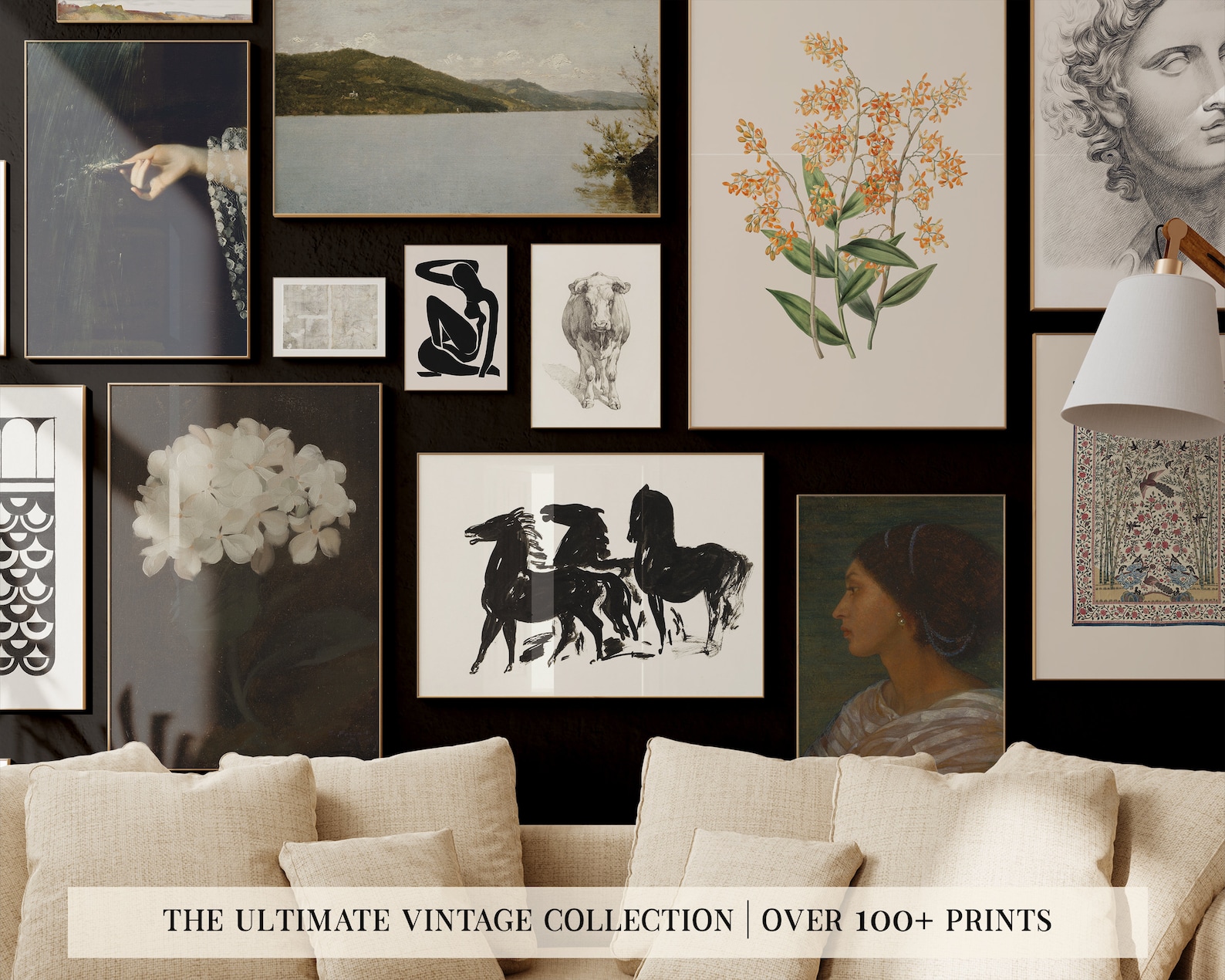 Vintage Wall Art Mega Bundle Collection Over 100 VINTAGE - Etsy