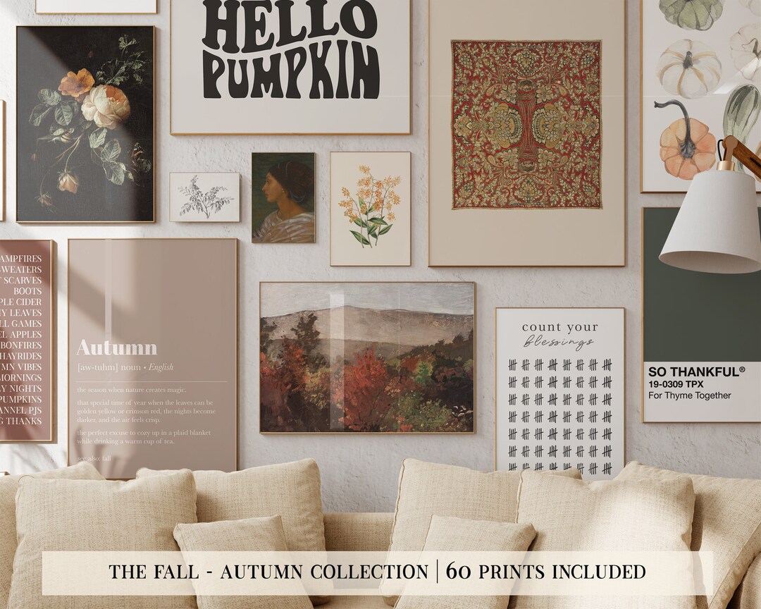 Fall Prints Mega Bundle | 60 AUTUMN PRINTS | Fall Wall Art | Fall Decor ...