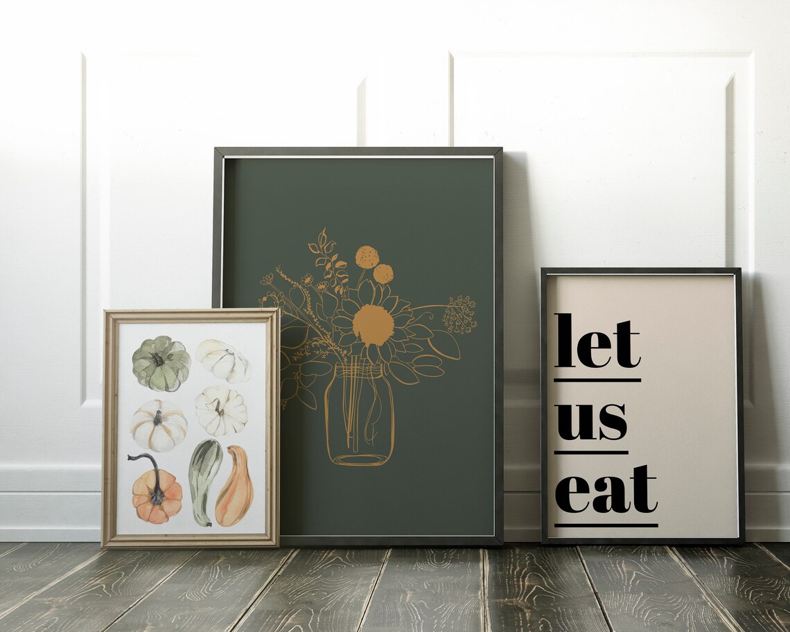 Thanksgiving Dinner Sign Thanksgiving Printable Wall Art - Etsy