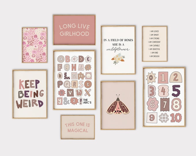 Affirmations for Kids | Nursery Decor | Kids Daily Affirmations Print ...